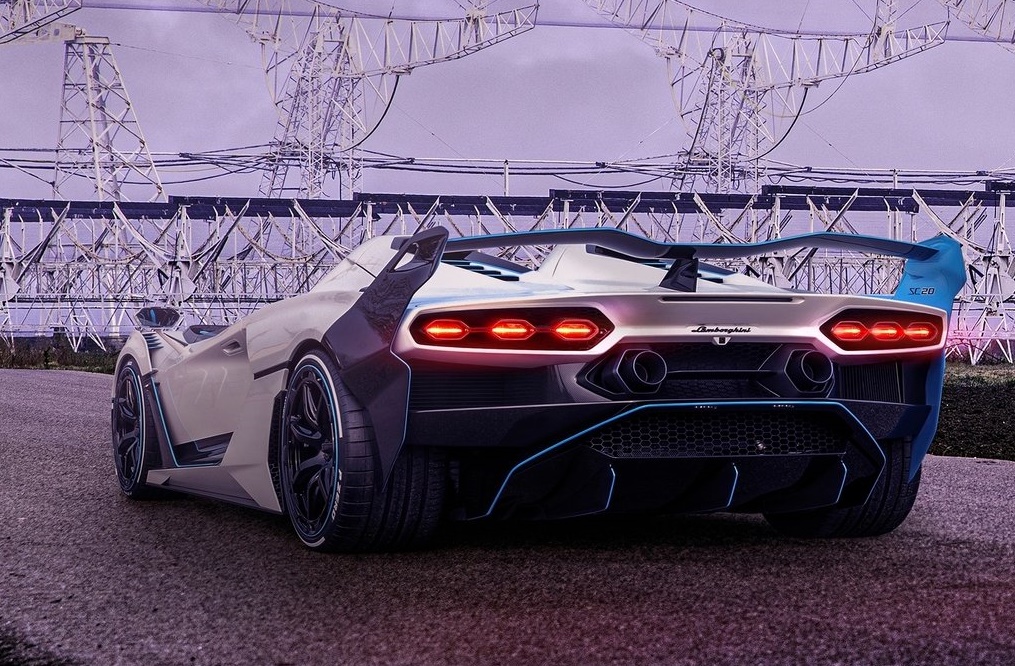 Lamborghini apresenta o SC20, um exemplar único e pedido por um ...