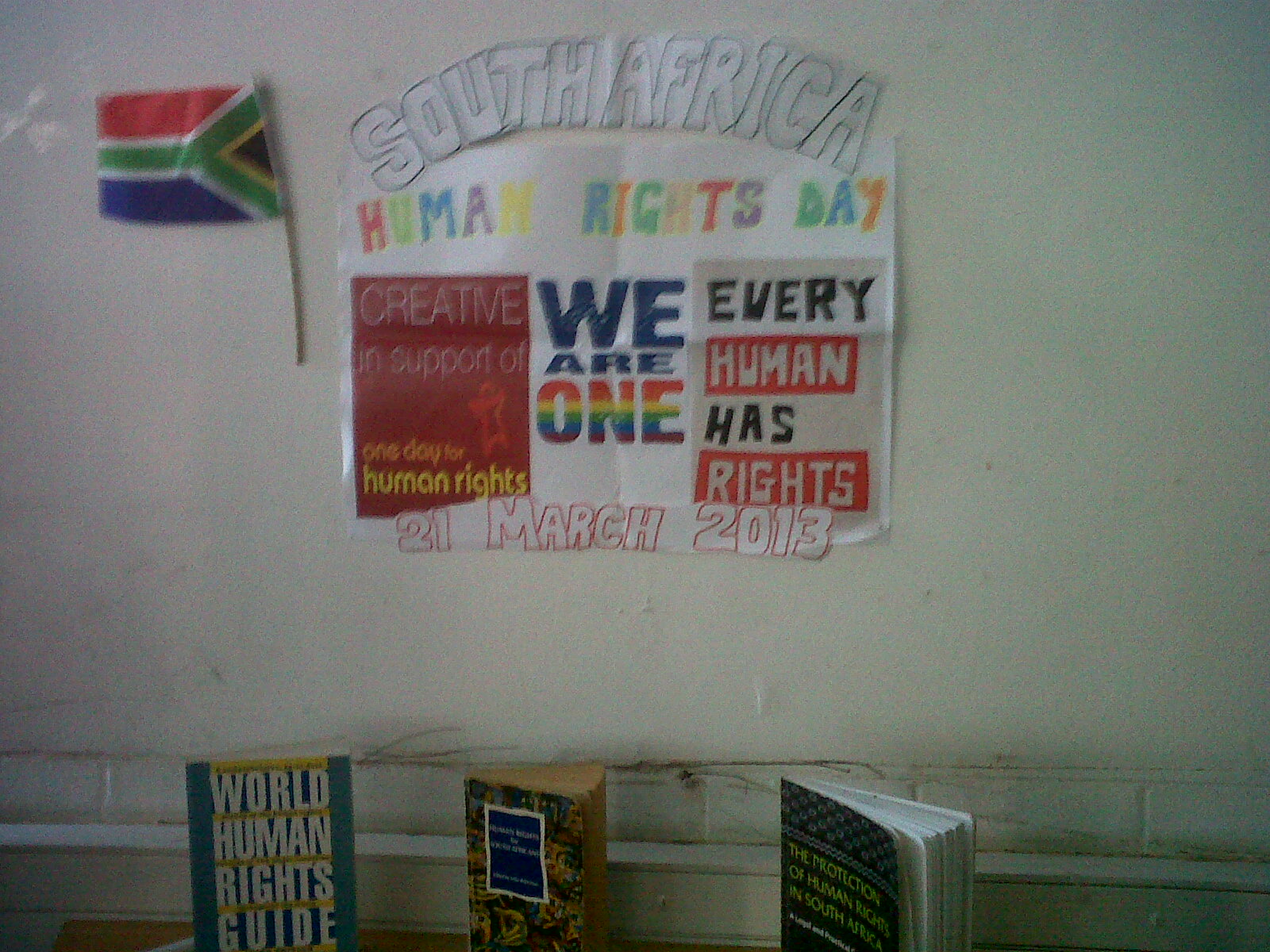 Library Promotion: Human Rights Display