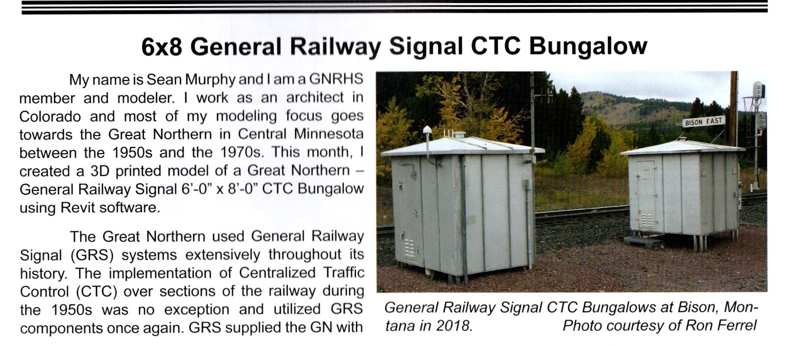 The Willmar Line: 6x8 General Railway Signal CTC Bungalow