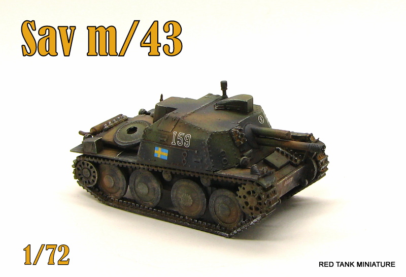 Gulumik Military Models: Sav m/43 1/72 UM #489