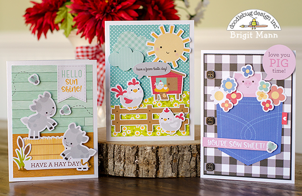 Brigit's Scraps "Where Scraps Become Treasures": Down On The Farm Cards ...