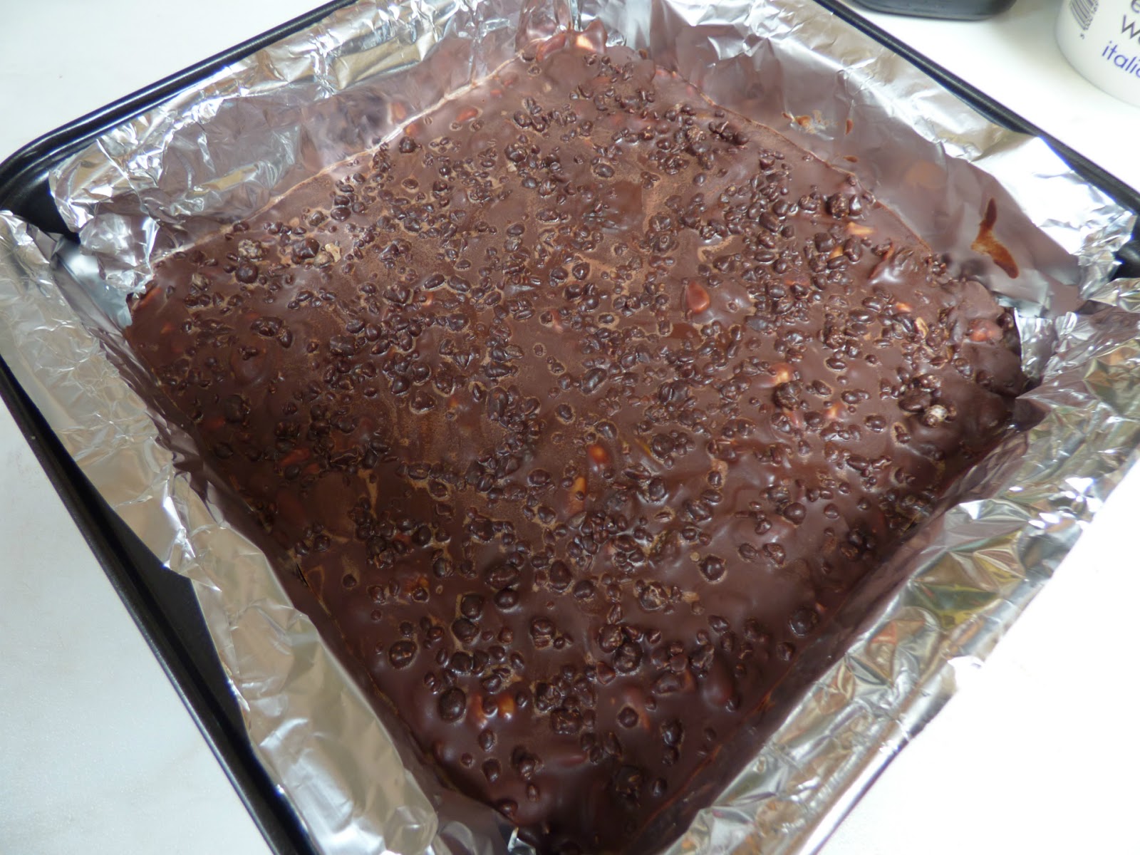 Chez Maximka: Fruit & nut chocolate shards with popping candy