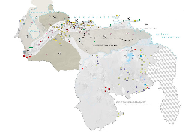 La geografía de Venezuela y sus elementos : Minerales en Venezuela.