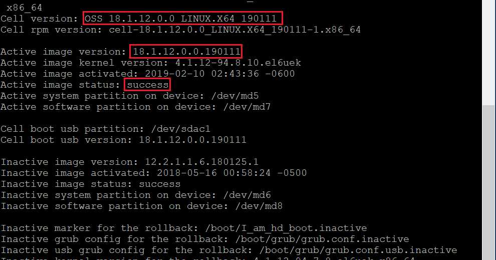 Netsoftmate Technical Blog : Step by Step Exadata Storage Server Patching 18c