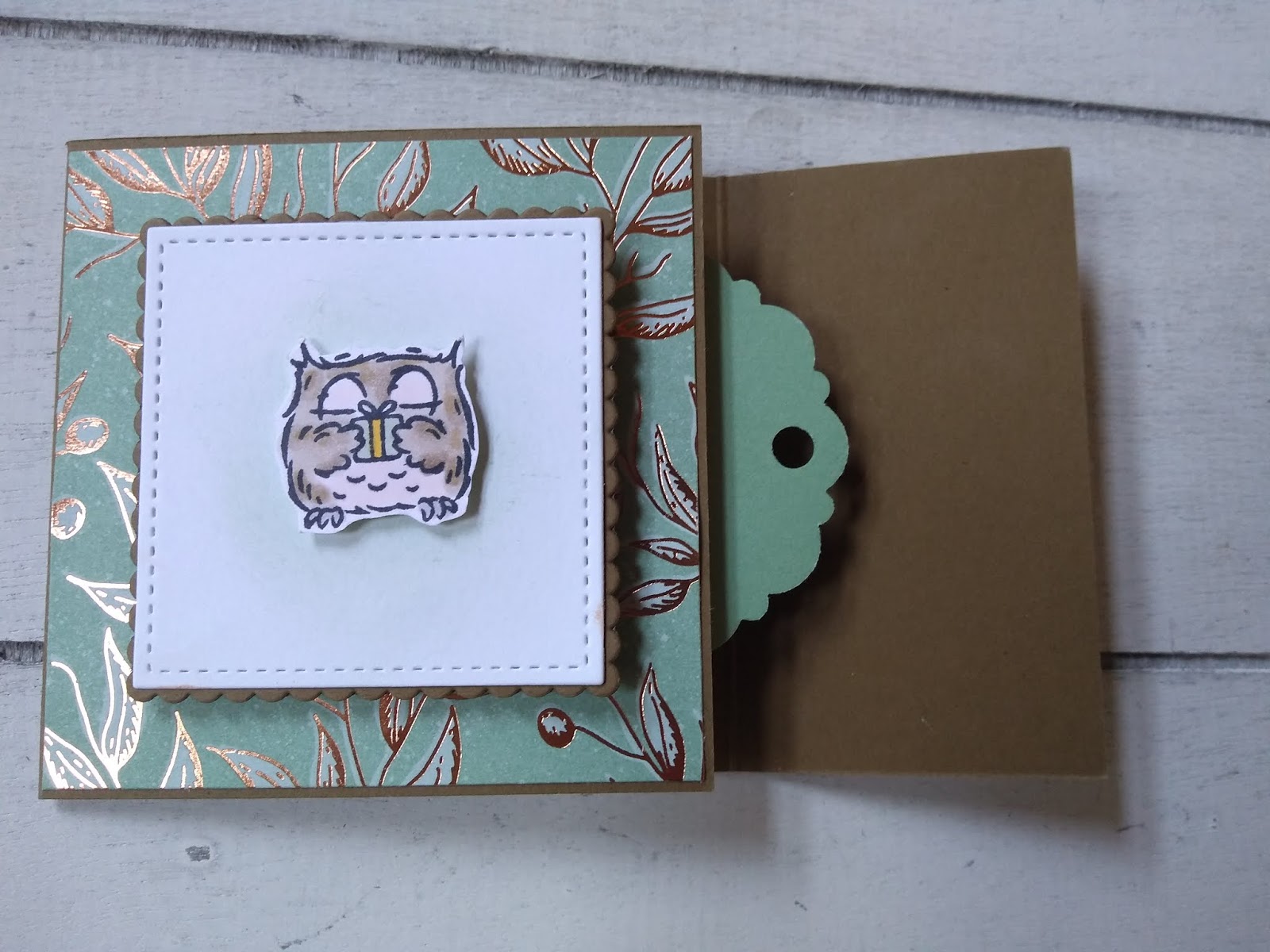 Kreativ am Deich : ...Anleitung Mini-Pull Flap Tab Card....