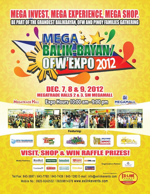 9th Mega Balikbayan OFW Expo 2012 | Filipino Bloggers Worldwide