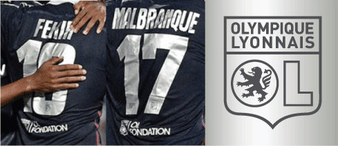 Football teams shirt and kits fan: Font Olympique Lyonnais European ...
