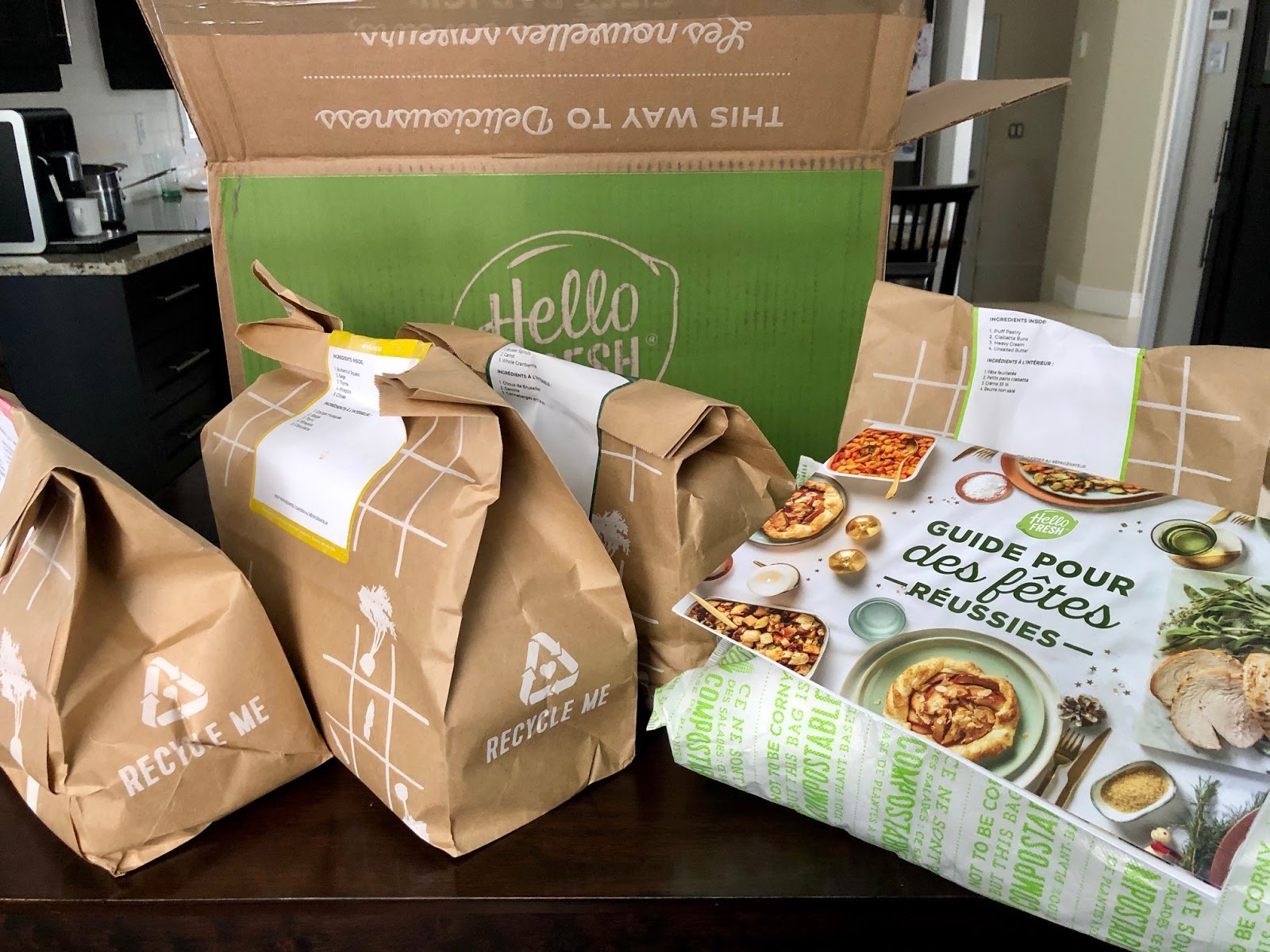 Recevoir sans souci avec HelloFresh