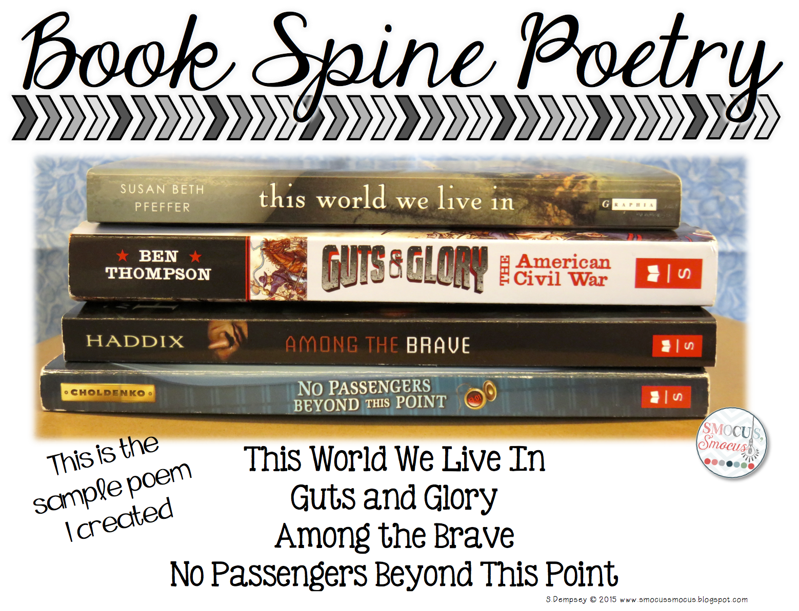 Smocus Smocus (Hocus Pocus)...: Book Spine Poetry