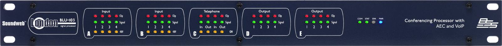 HARMAN’s BSS Audio Introduces BLU-103 Teleconferencing Signal Processor with VoIP | HARMAN ...
