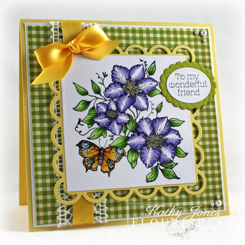 Inspired to Stamp: Butterflies and Blossoms