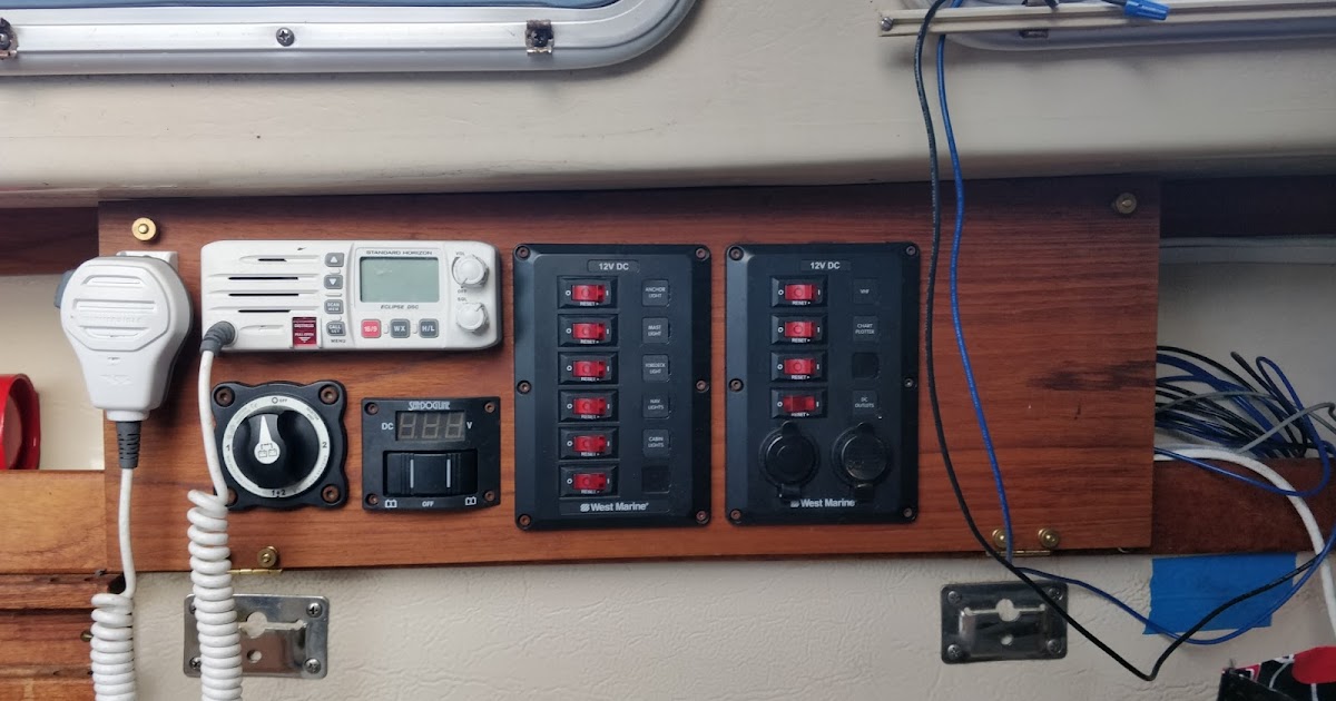 The Catalina 320 Yacht's Log: The Power Project: Rewiring a Catalina 22 ...