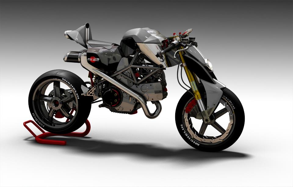 Racing Cafè: Design Corner - Ducati S2-Braida by Paolo Tesio