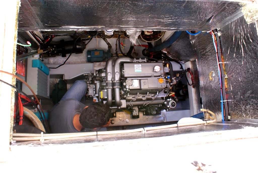 Past the Lighthouse: 2014 Engine Swap Volvo for Yanmar