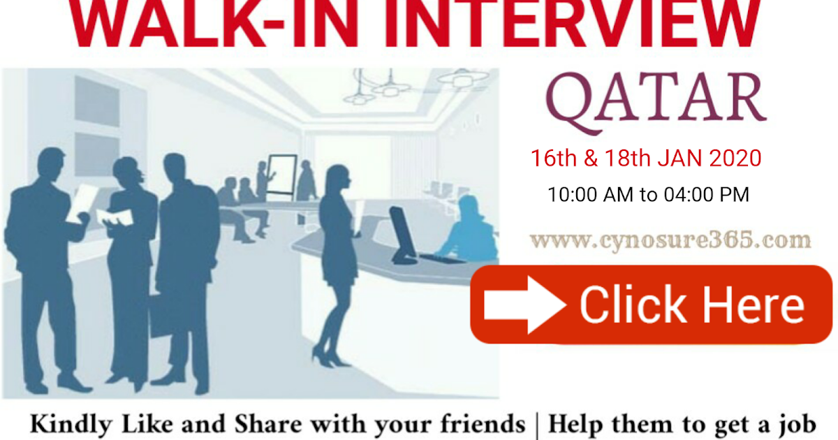 WALK IN INTERVIEW 16th & 18th JAN 2020 - CYNOSURE365