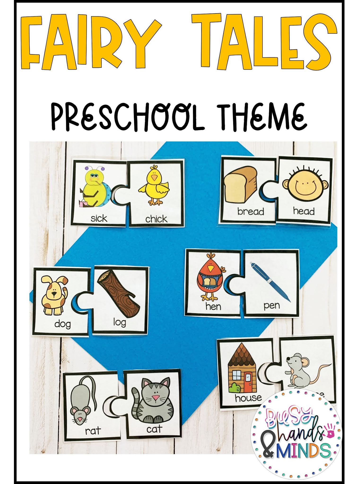 Fairy Tale Preschool Theme | Busy Hands and Minds