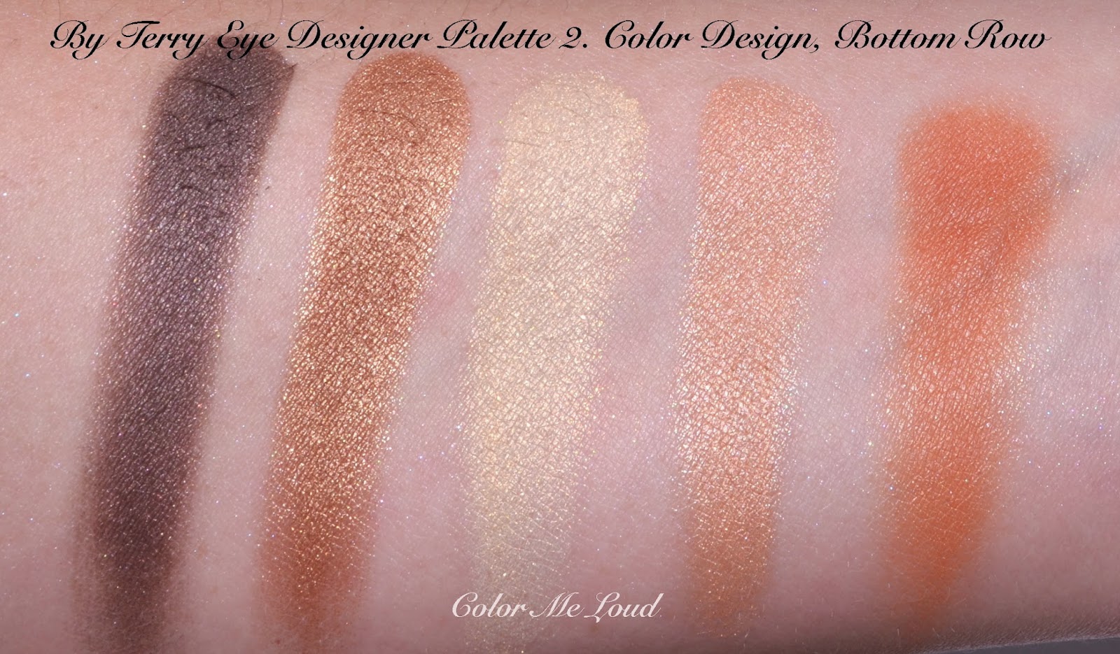 By Terry Eye Designer Palette #2 Color Design, Review, Swatch & FOTD ...