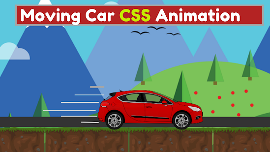 How To Make Moving Car CSS Animation how-to-make-moving-car-css-animation