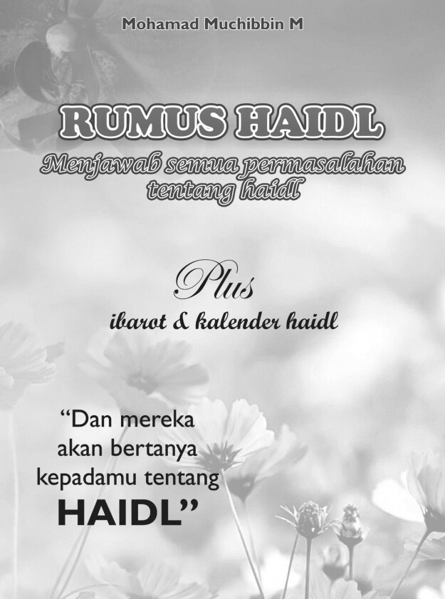Rumus Haidl - AswajaPedia