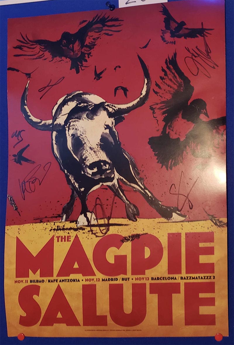 The Curtain With: The Magpie Salute - 2018-11-13 Razzmatazz 2 ...