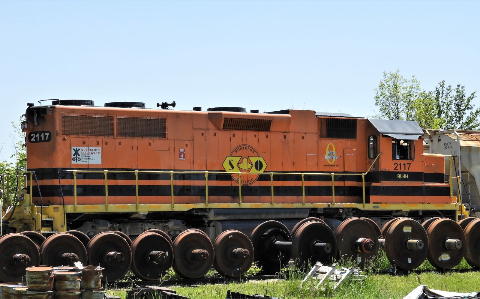 JSSX Railway: Around the Goderich and Exeter Locomotive Shop