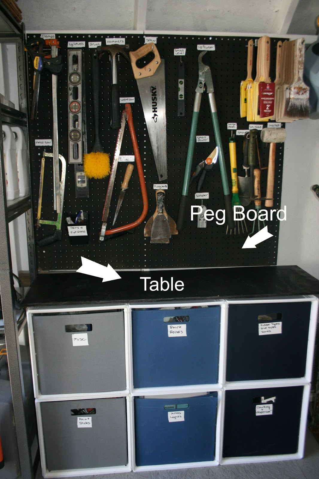 Abella Design: Building & organizing my shed