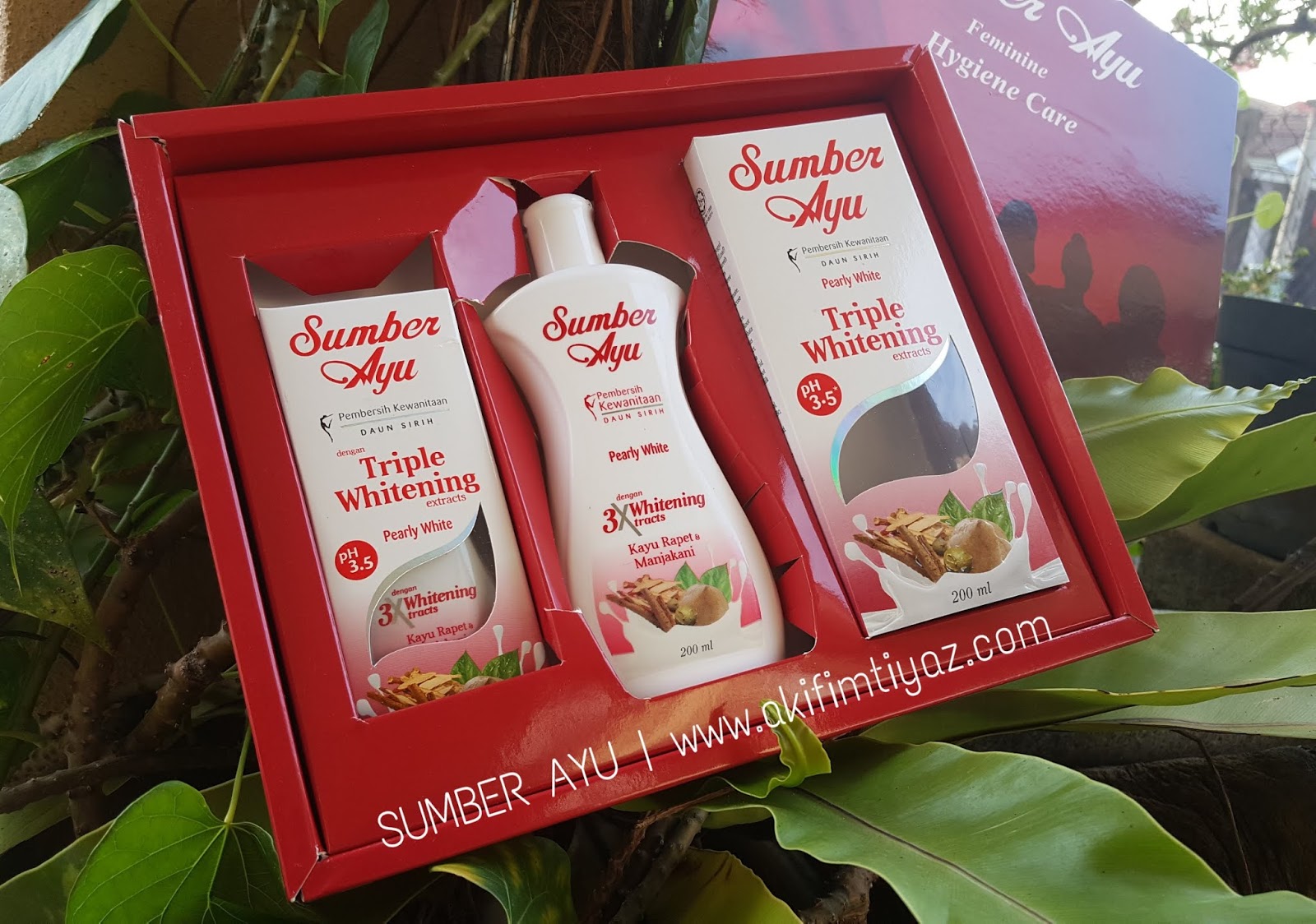 Pembersih Kewanitaan Daun Sirih Sumber Ayu Dengan Triple Whitening Extracts