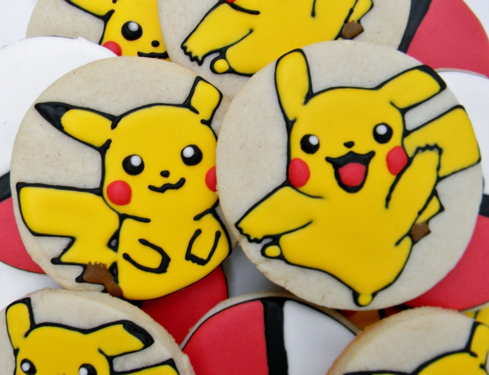 Sweet Melissa's Cookies: Happy Birthday, Jack: Pikachu Cookies