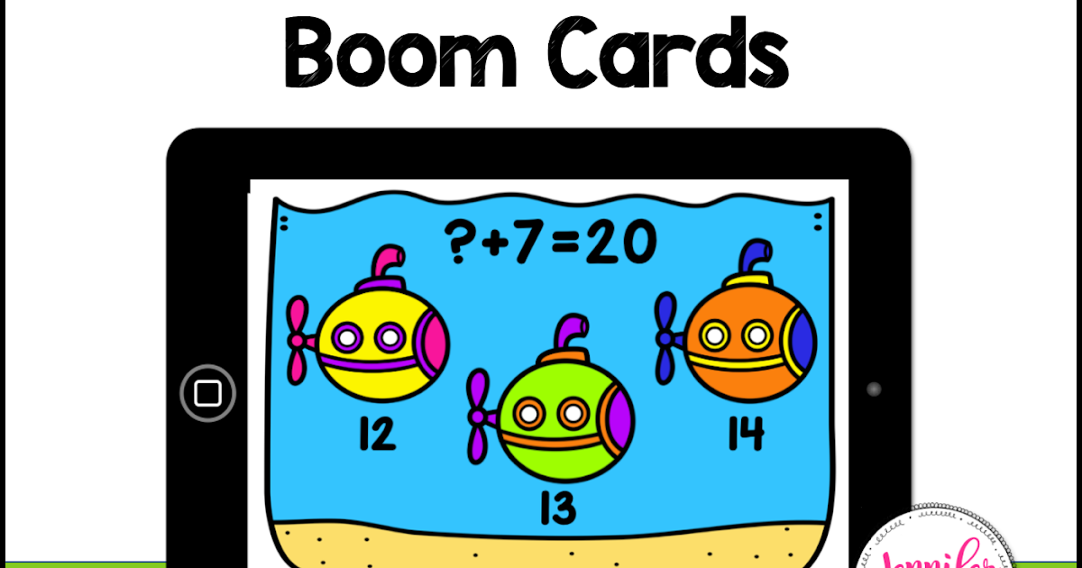 Finally in First: Boom Cards Addition to Twenty Missing Addends