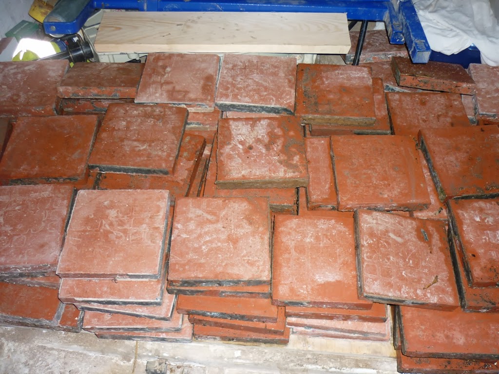An English Homestead: Reclaimed Quarry Tile Floor