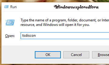 Logeshwaran.org: Switch user in Windows 10
