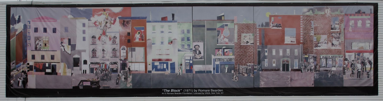 Romare Bearden The Block