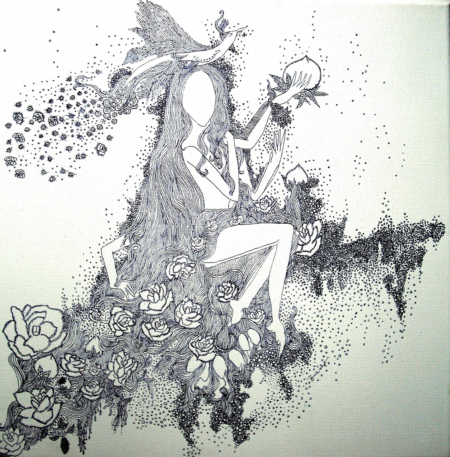 state of mentaliilustration: EIRENE - eirênê the goddess of peace