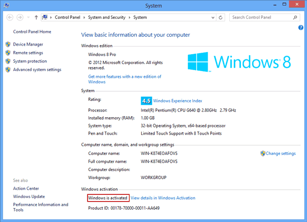 Password Recovery Ways|Tips: How to Activate Windows 8 Pro without ...