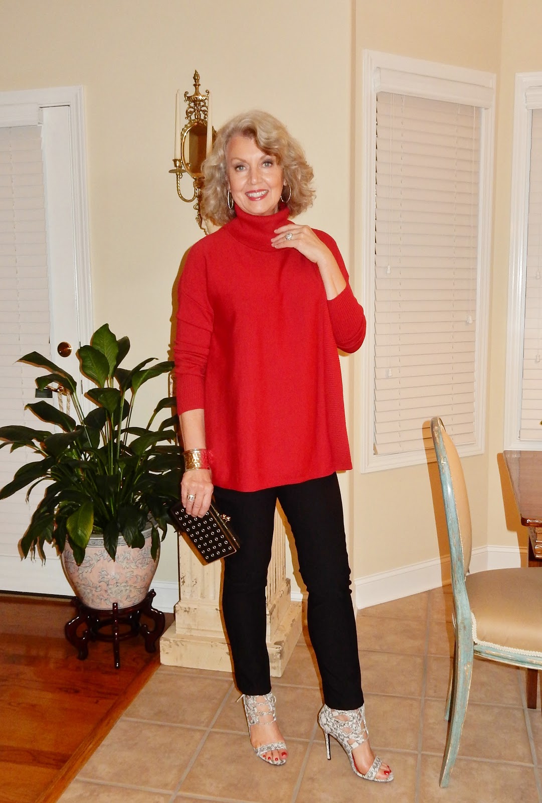 Fifty, not Frumpy: Foxcroft Sweater
