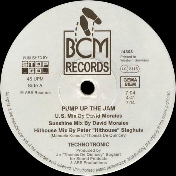 80sMusicReMixes: Pump Up The Jam (David Morales U.S. Mix ...
