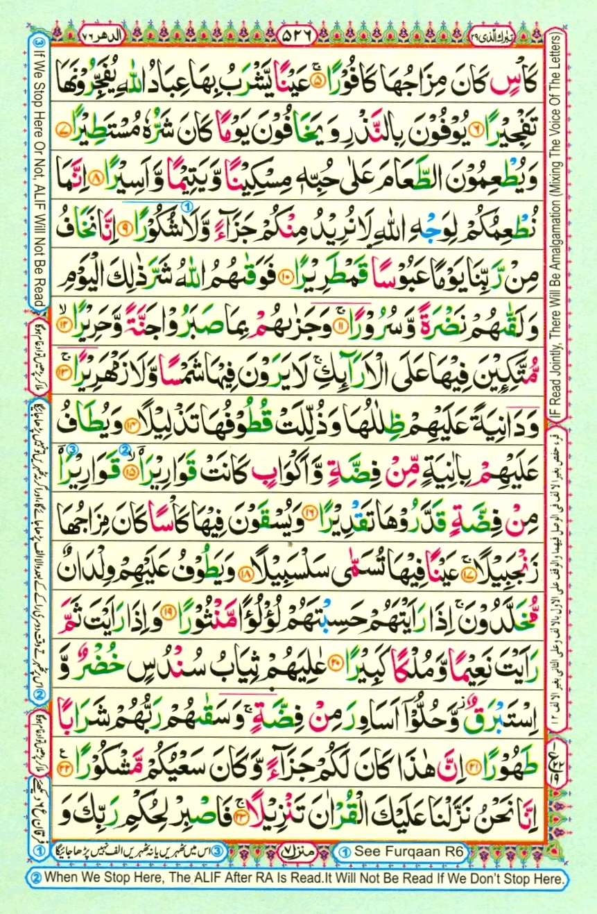 Online Islamic School System: SURAH AL DAHAR .PAGE NO.18