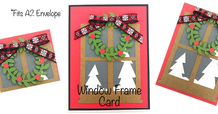 Window Frame Card - Paper Closet Designs