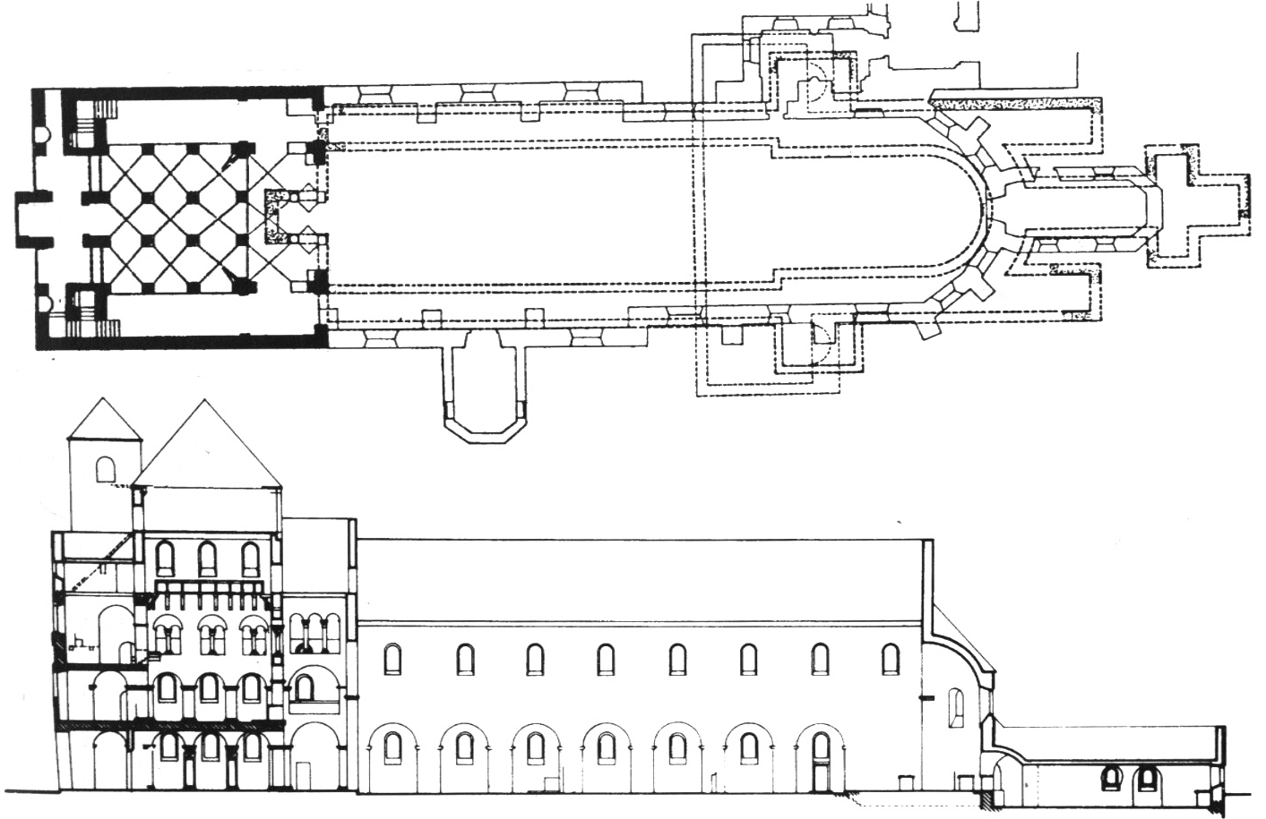 Architettura Altomedievale, Romanica e Gotica : Il Westwerk di Corvey