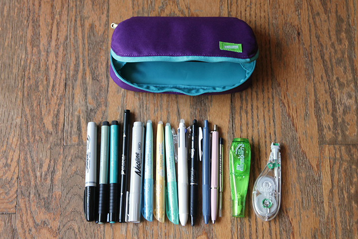 review: kokuyo shellbro pen case - ink between the teeth
