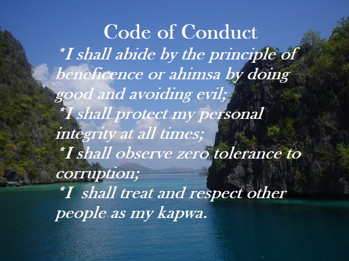 Identity, Ideas, Ideals: Life Skill: Personal Code of Conduct