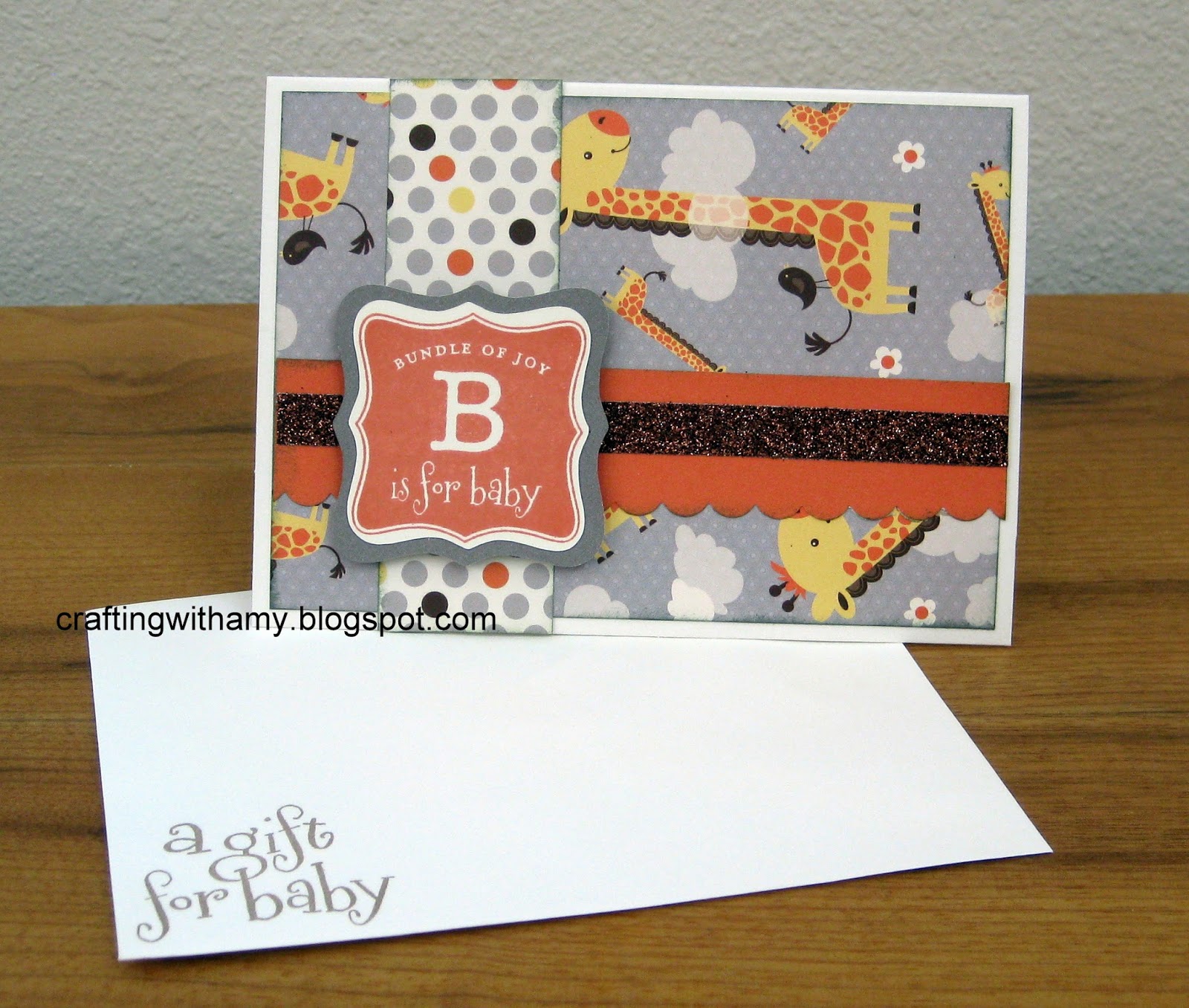Crafting with Amy: Baby Shower Card