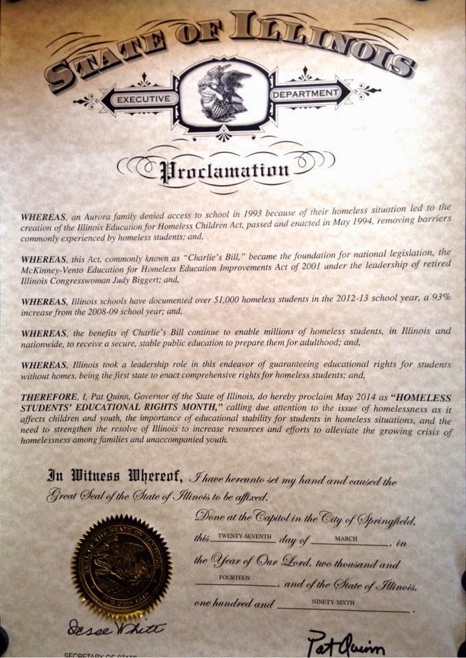HEAR US Media Center: Forget Me Not: Reminder To Illinois Legislators ...