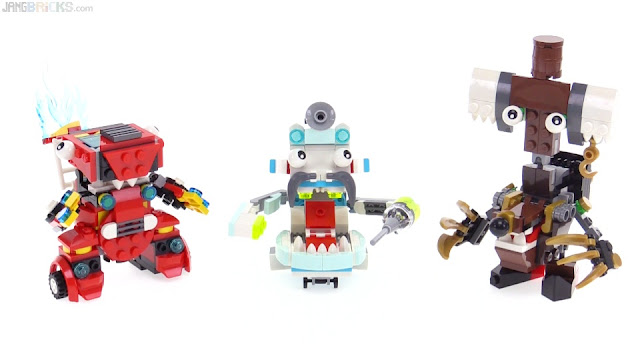 LEGO Mixels Series 8 Maxes! MCFD, Medix, Pyrratz!