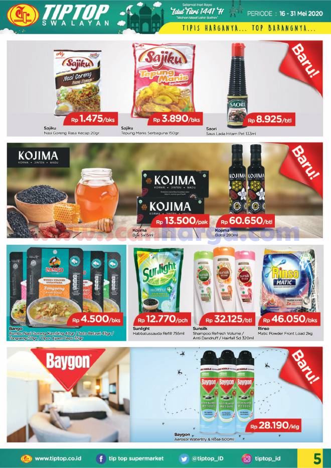 √ Katalog Tip Top Pasar Swalayan Promo Mingguan Periode 1 - 15 Juni 2020
