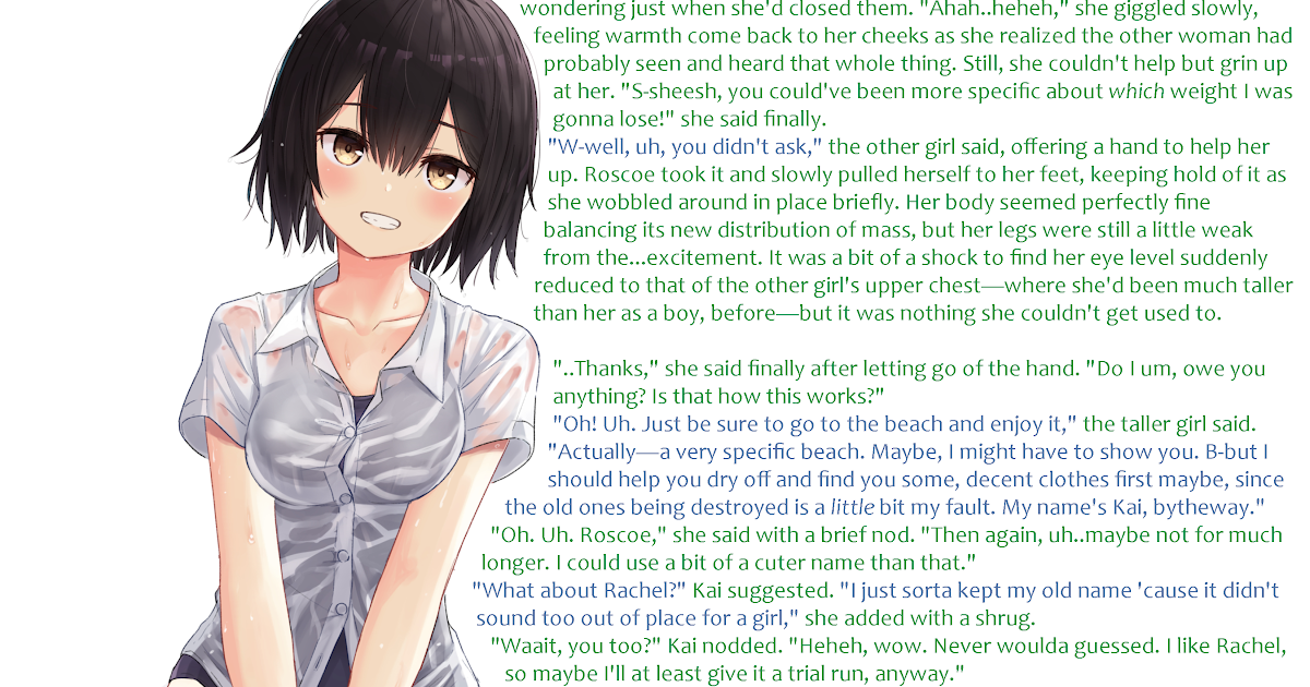 Whatevr89532's Anime TG Captions: Weight Loss Program