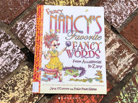 DADS READ: "Fancy Nancy's Favorite Fancy Words" by Jane O'Conner and ...