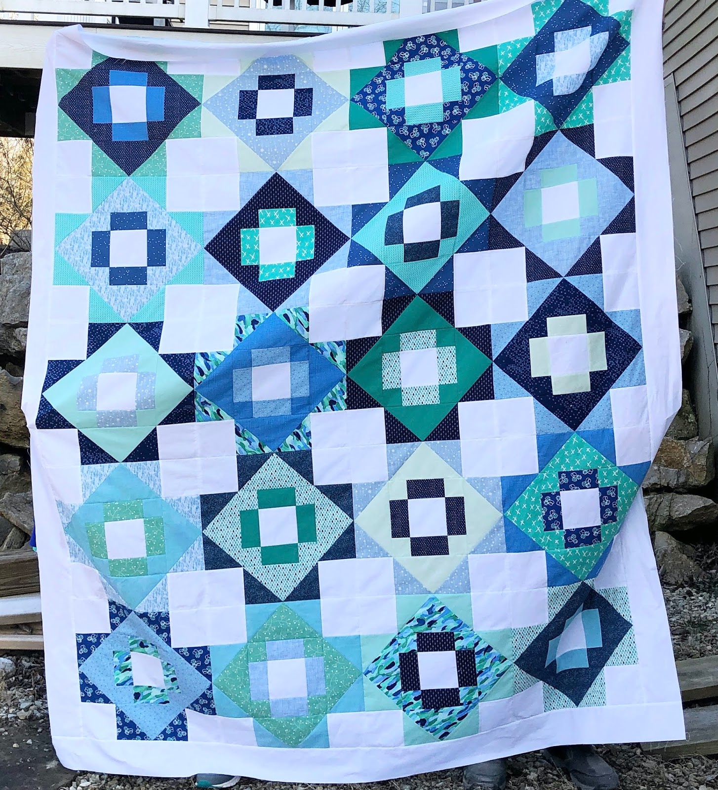 March OMG and a Custom Quilt - Stories from the Sewing Room