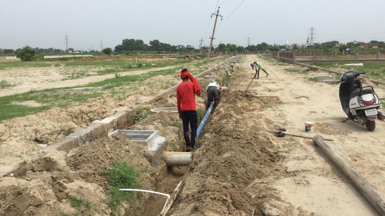 Water Line Work - update up to - 08-08-2021 to 15-08-2021