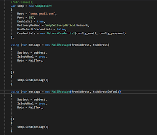 Send emails using gmail account and C# with HTML body - One91